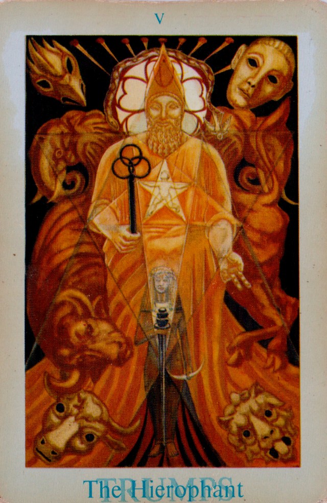 Tarot #50: V The Hierophant, following the long arc of justice and ...