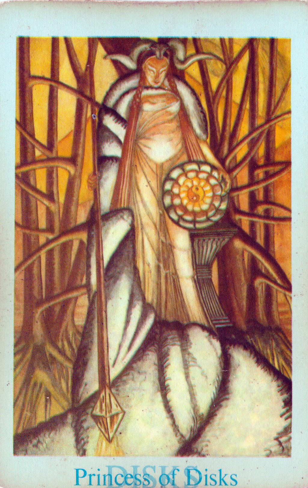 Tarot #26: Princess/Page of Disks, master of creation and birth ...