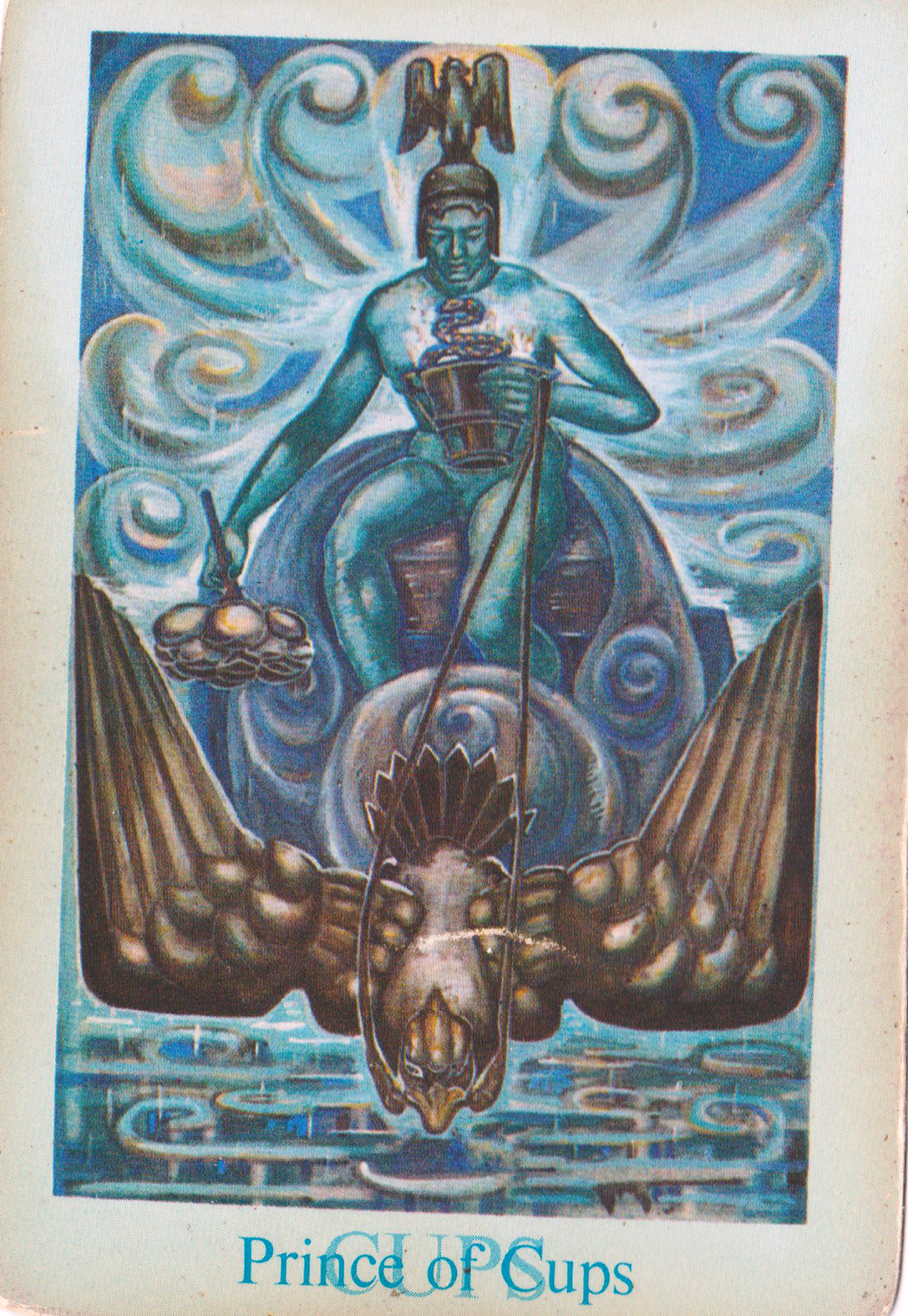 Tarot #62: Prince of Cups, a single-minded artist or idealist driving ...