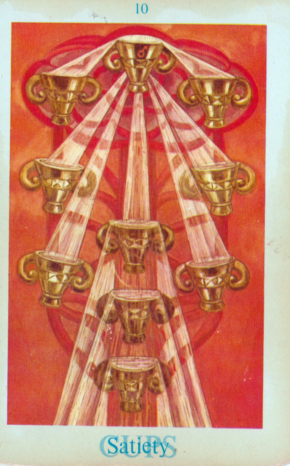 Tarot #68: Satiety/perfected success, fellowship and shared light and ...